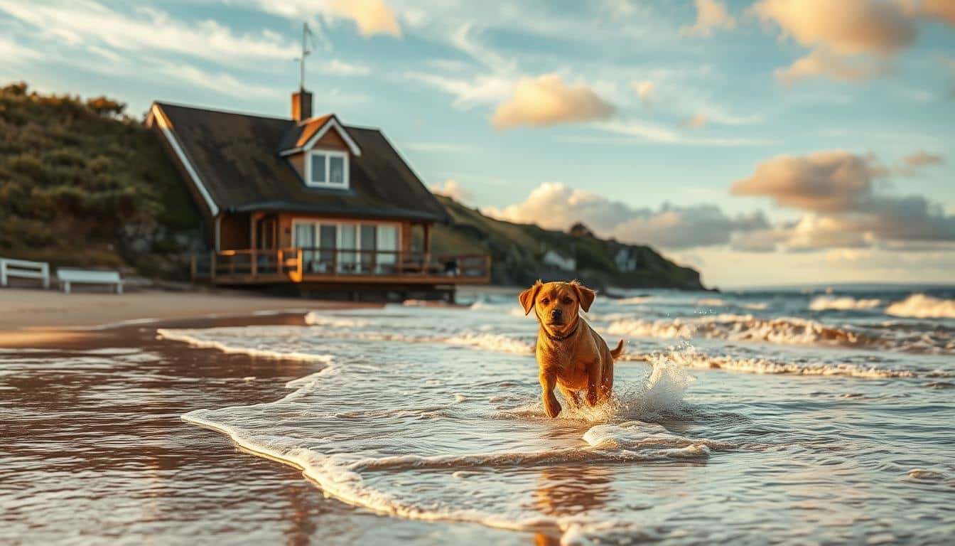 Ferienhaus Mit Hund Henne Strand